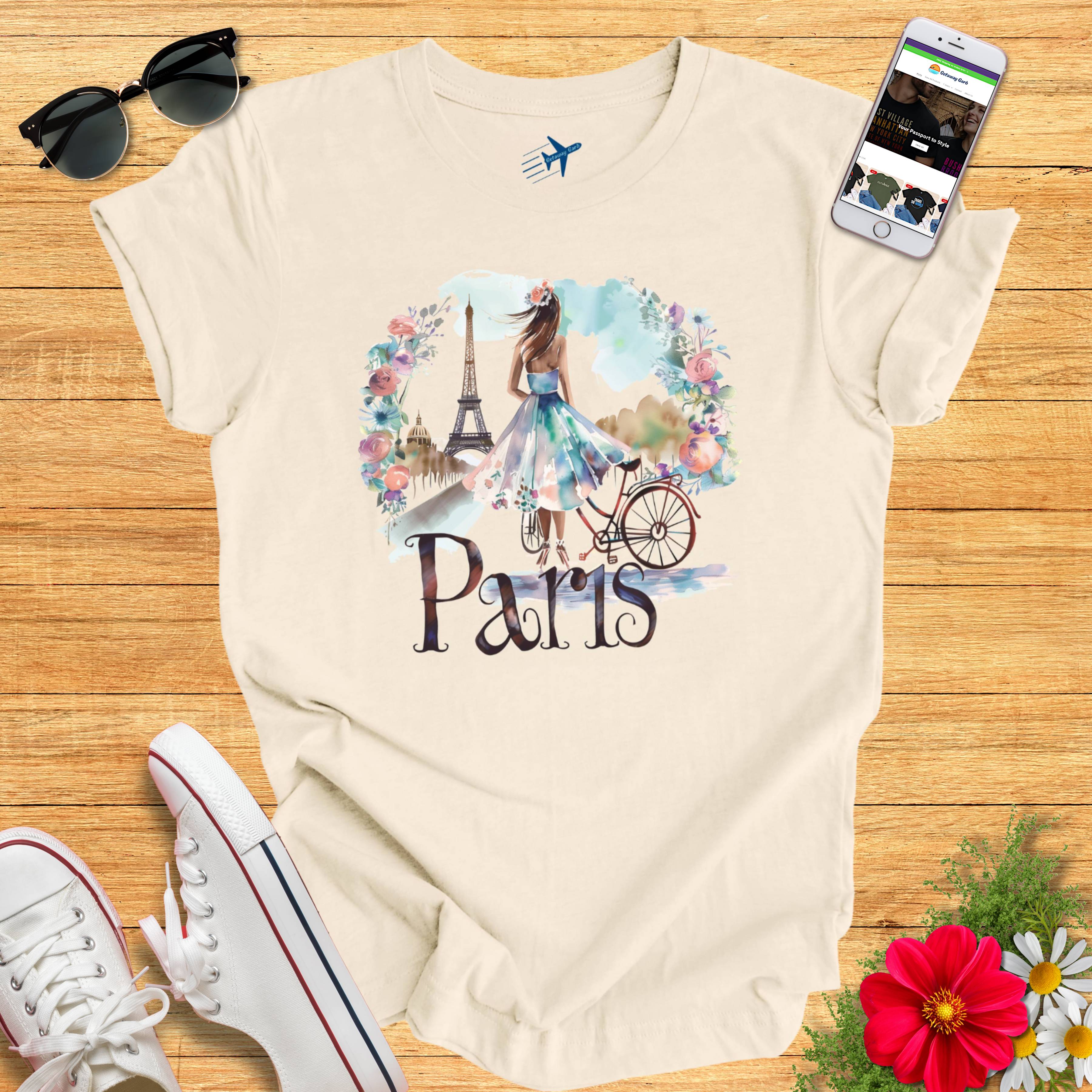 Shop Our Collection of Paris Varsity Lettered T-shirts & Eiffel Tower ...